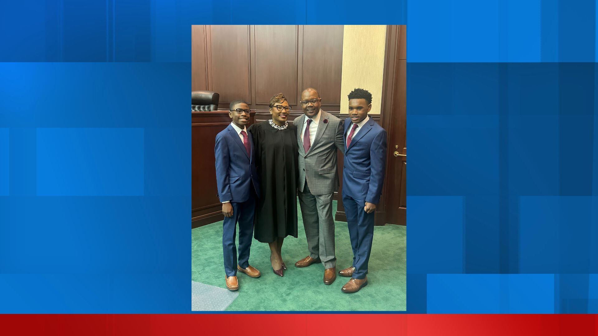Investiture held for Alfreda L. Sheppard at U.S. Courthouse in Albany