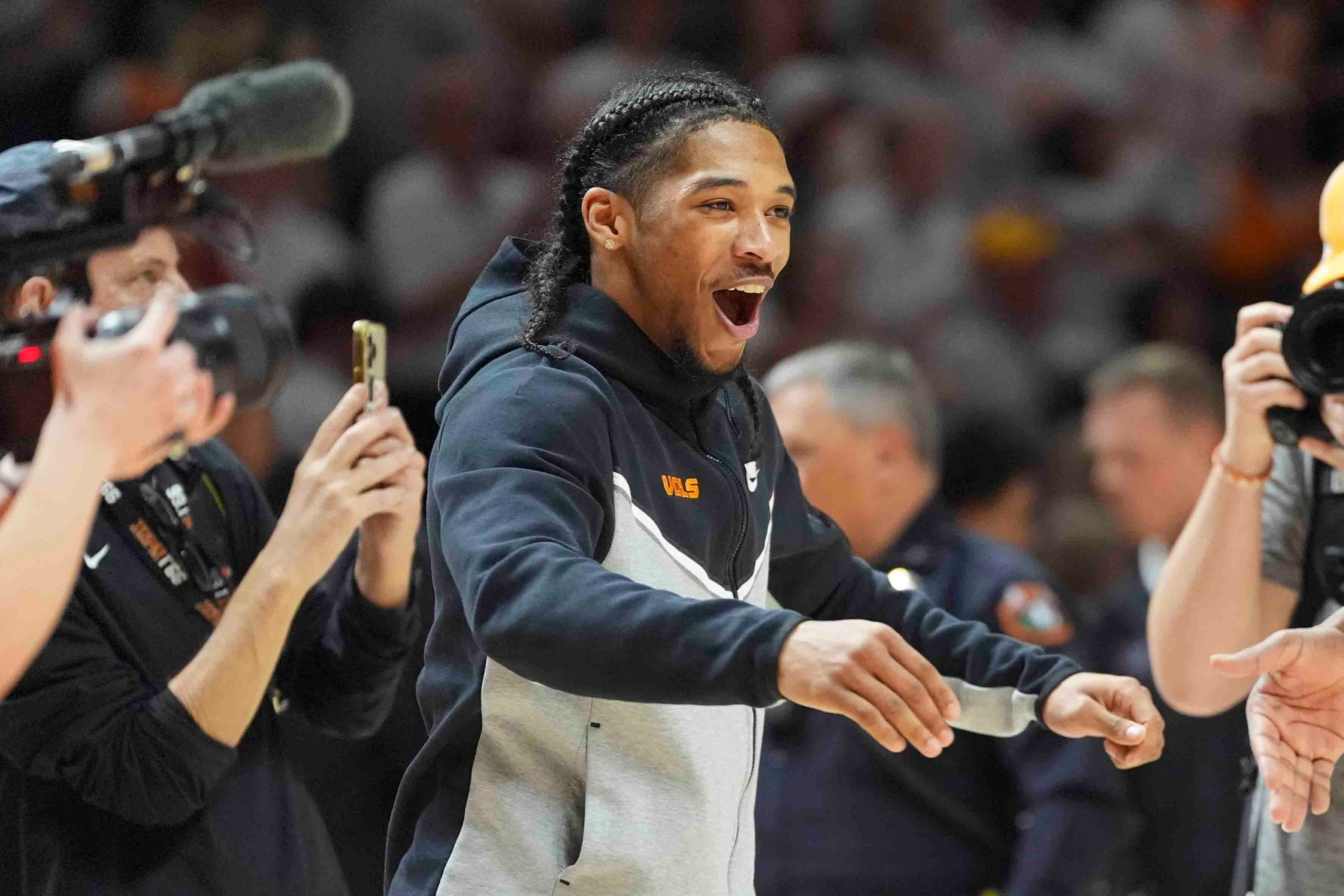 Zakai Zeigler will play for Tennessee basketball vs Missouri after ...