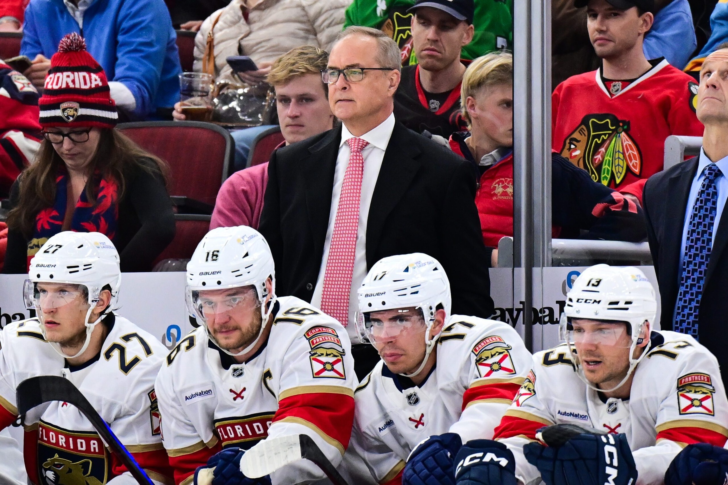 Panthers’ Paul Maurice becomes third NHL coach to reach 1,000 combined ...