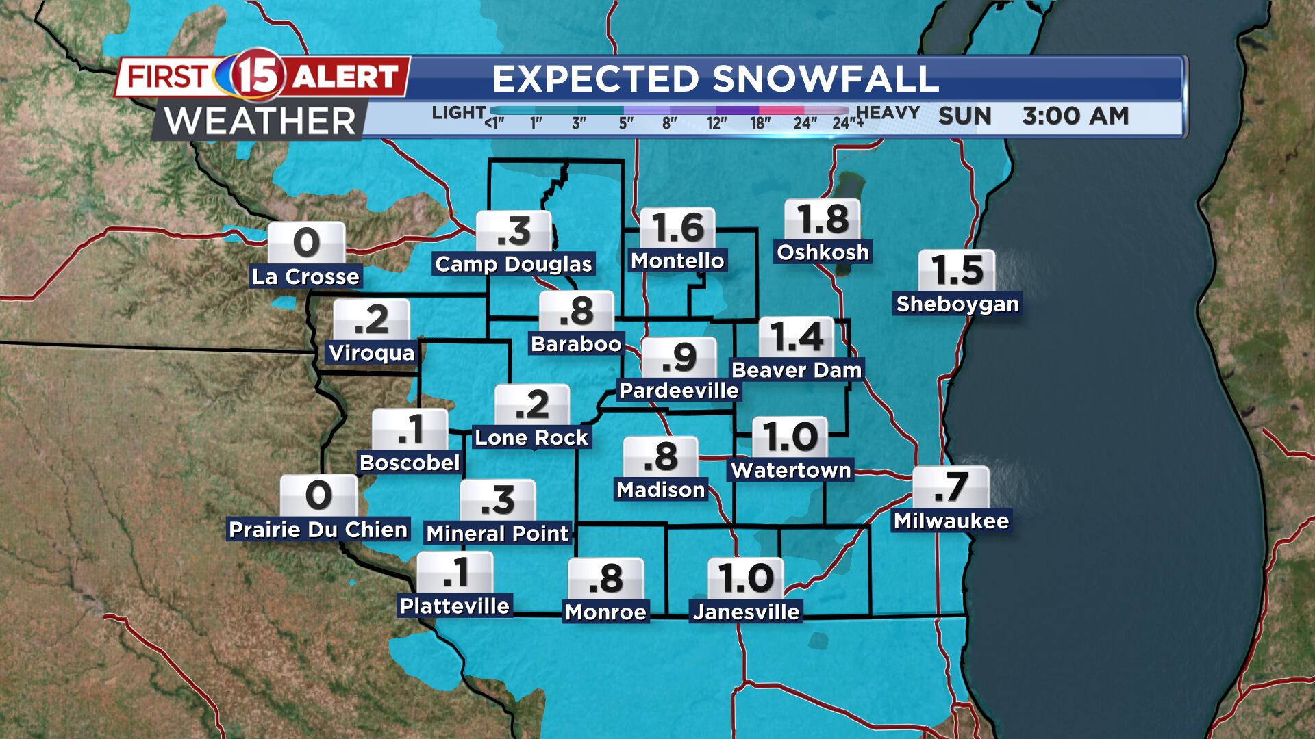 Tracking snow tonight