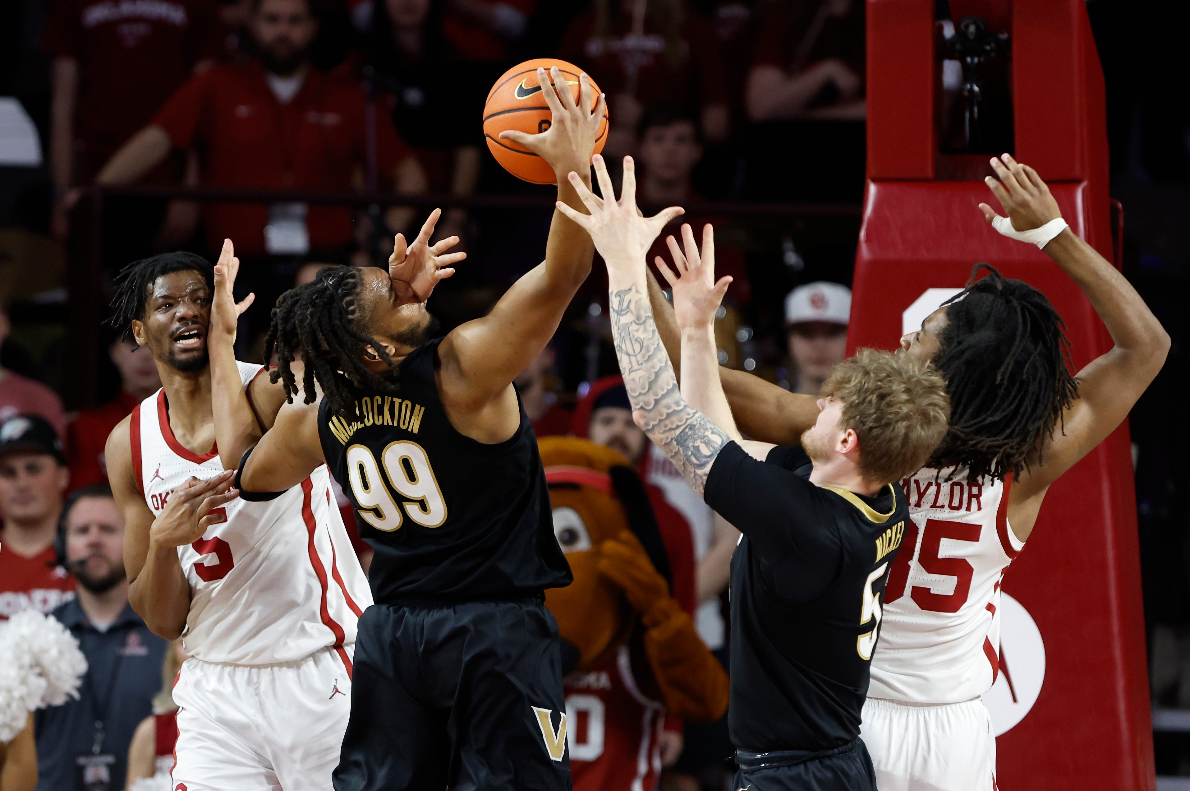 Vanderbilt basketball vs Oklahoma score: Commodores blown out after ...