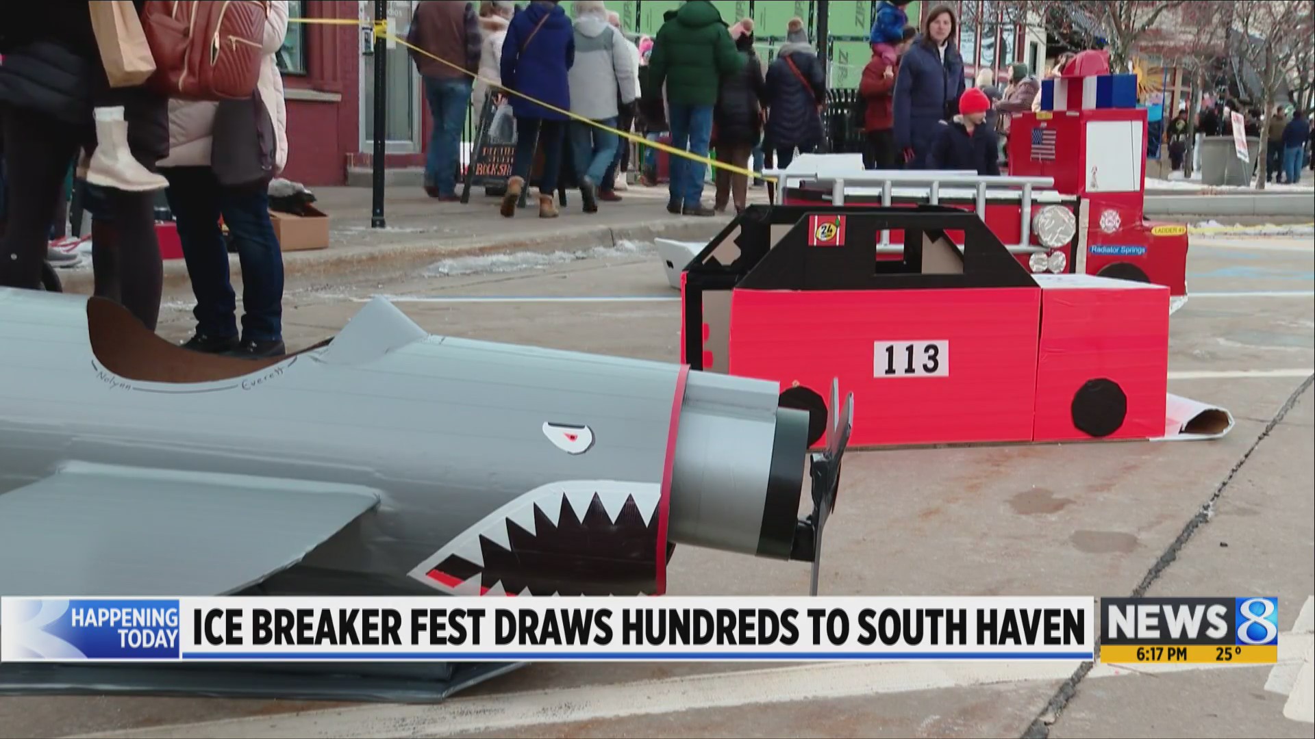 Ice Breaker Festival draws hundreds to South Haven