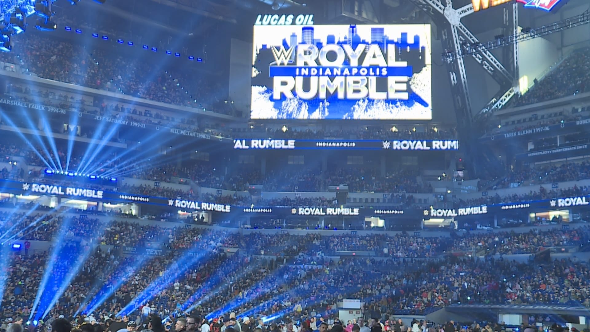 Royal Rumble in Indianapolis brings WWE fans together