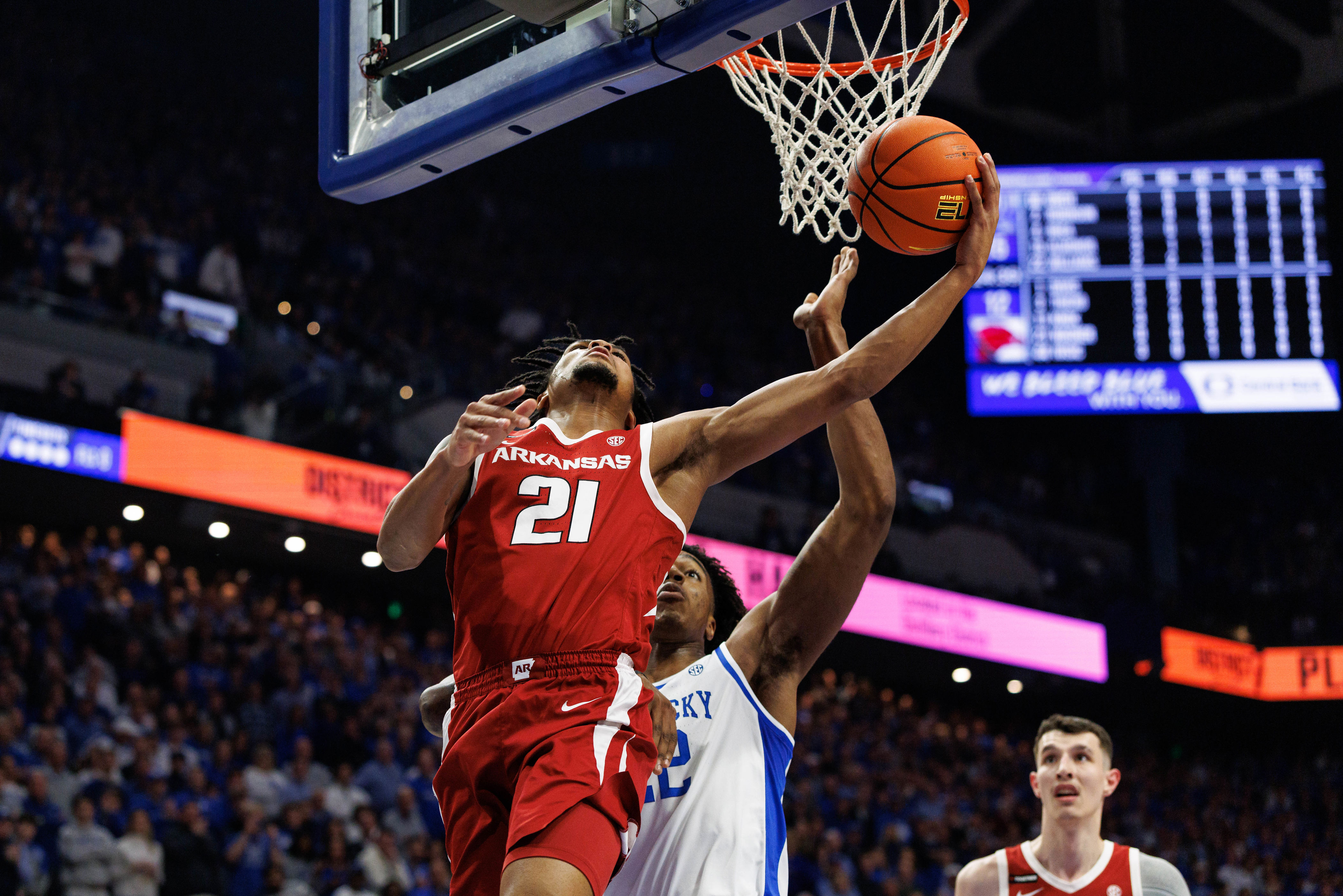Arkansas basketball at Kentucky final score: Hogs stun Cats in Calipari ...