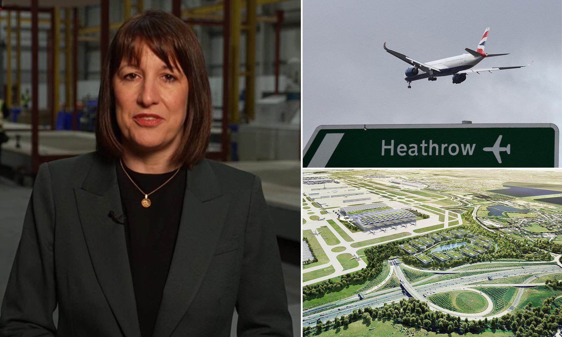 Reeves report for third runway at Heathrow 'commissioned' by airport