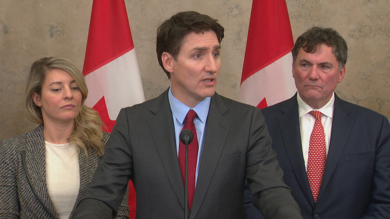 Trudeau on U.S. tariffs: 'We didn't ask for this, but we will not back ...