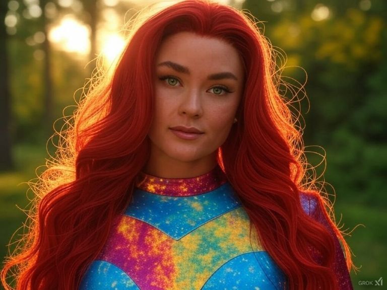 Adiós al cosplay: cómo se vería la hermosa Starfire de 'Jóvenes Titanes’ en la vida real, según ...