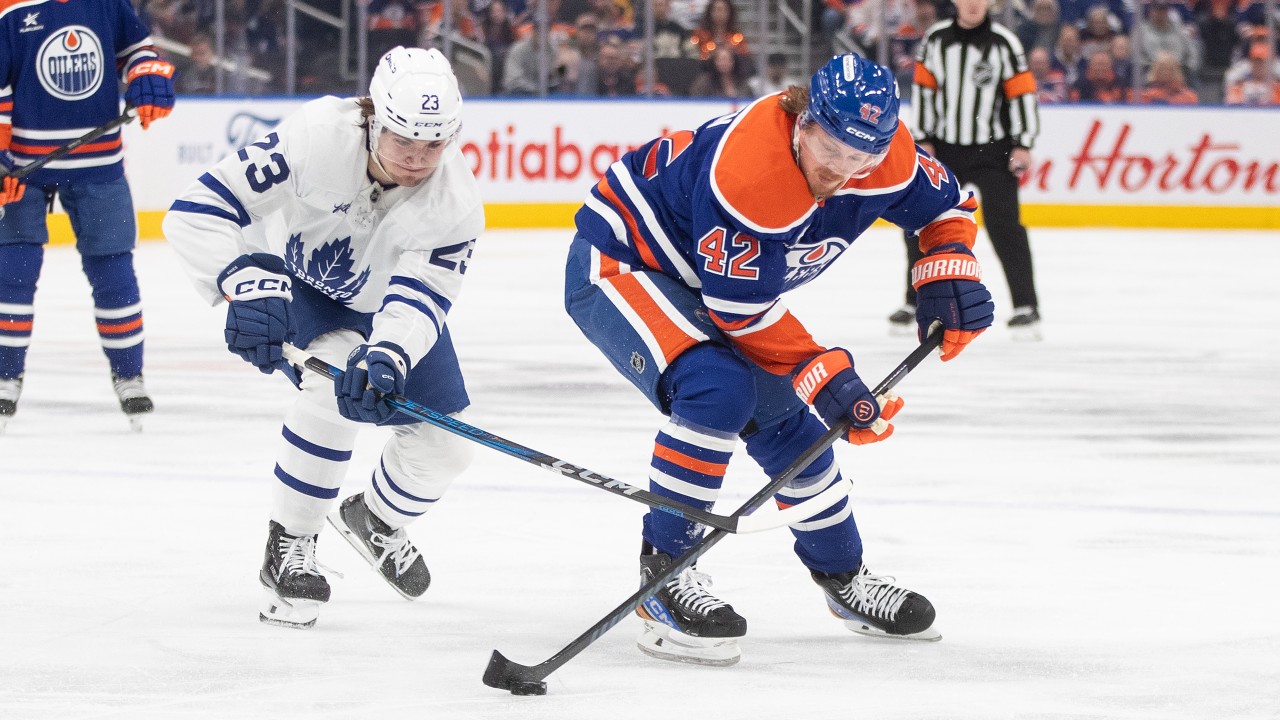 Oilers dig too deep a hole, can’t complete comeback vs. Maple Leafs