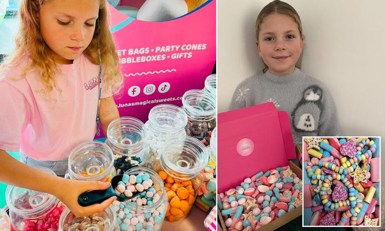 My eight-year-old makes thousands a year running her sweet business My eight-year-old makes thousands a year running her sweet business