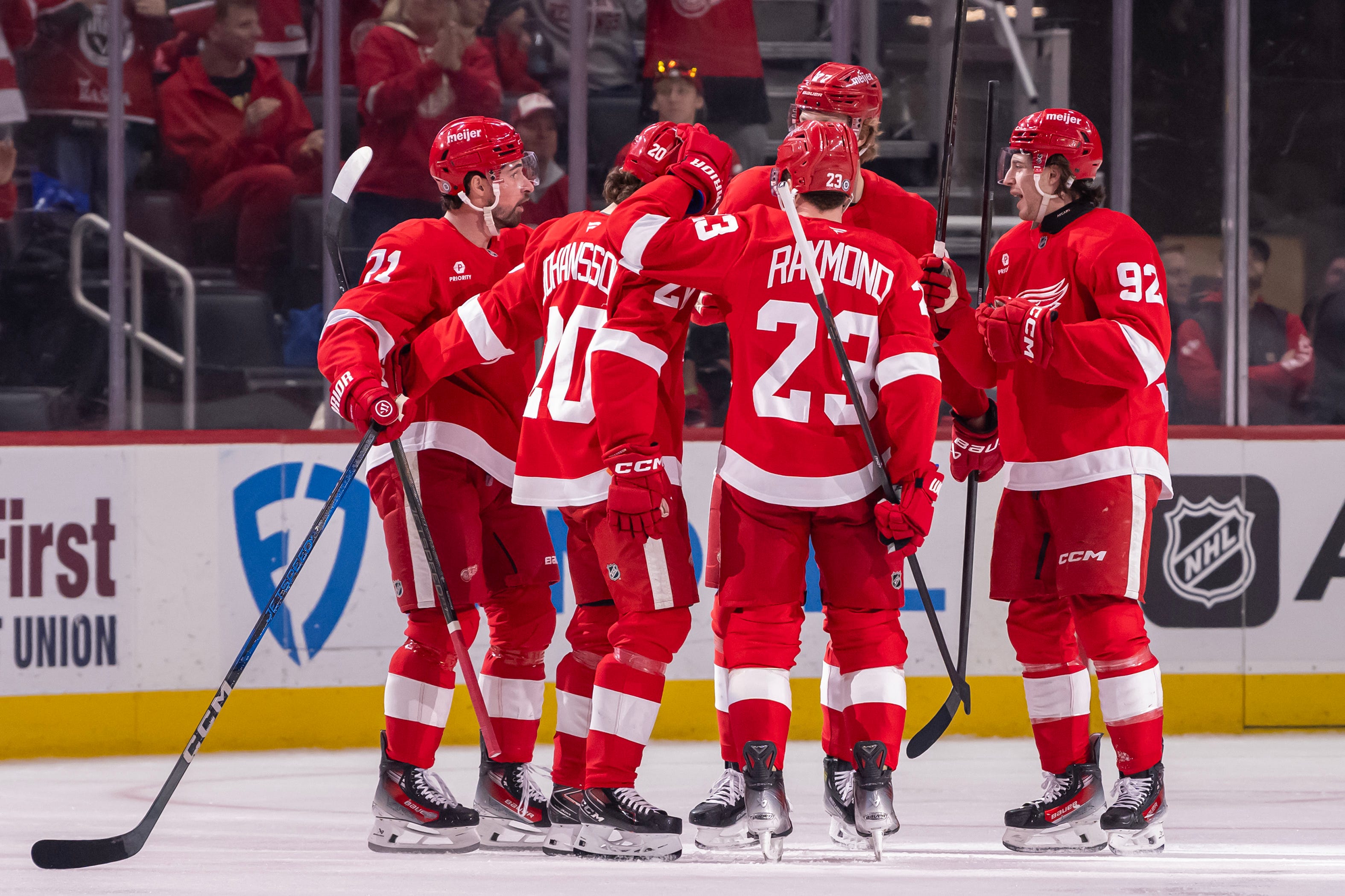 Best part of Red Wings' playoff chase? It's how many young players are ...