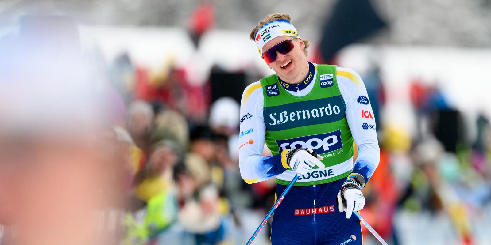 Edvin Anger var bästa svensk – men missade pallen