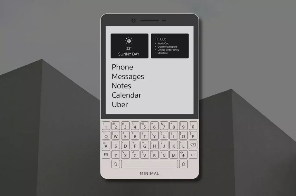 El primer Android con pantalla e-ink y teclado QWERTY ya es una ...