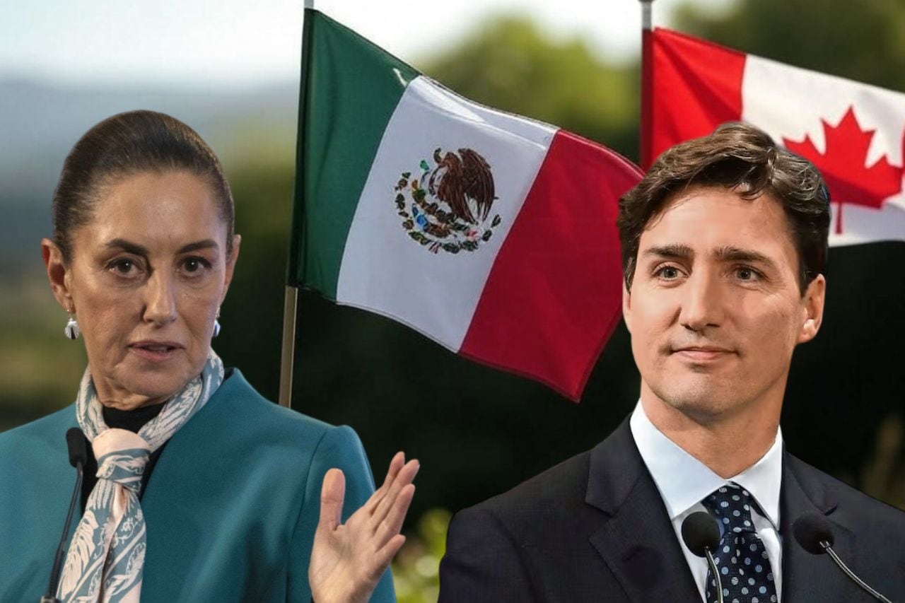 Trump compara las llamadas con Sheinbaum y Trudeau sobre aranceles