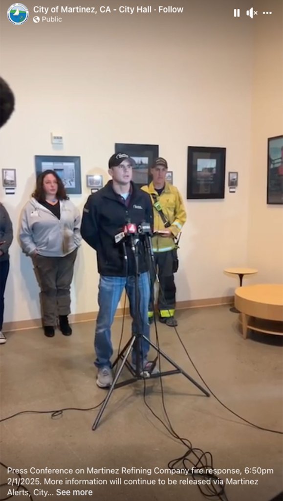 Martinez refinery fire injures 6; health alerts remain in effect for ...