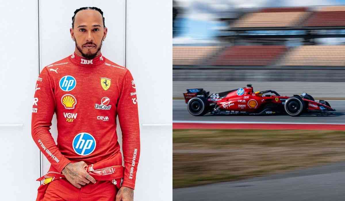 Hamilton faces incident in tests with Ferrari, repeating crashes from ...