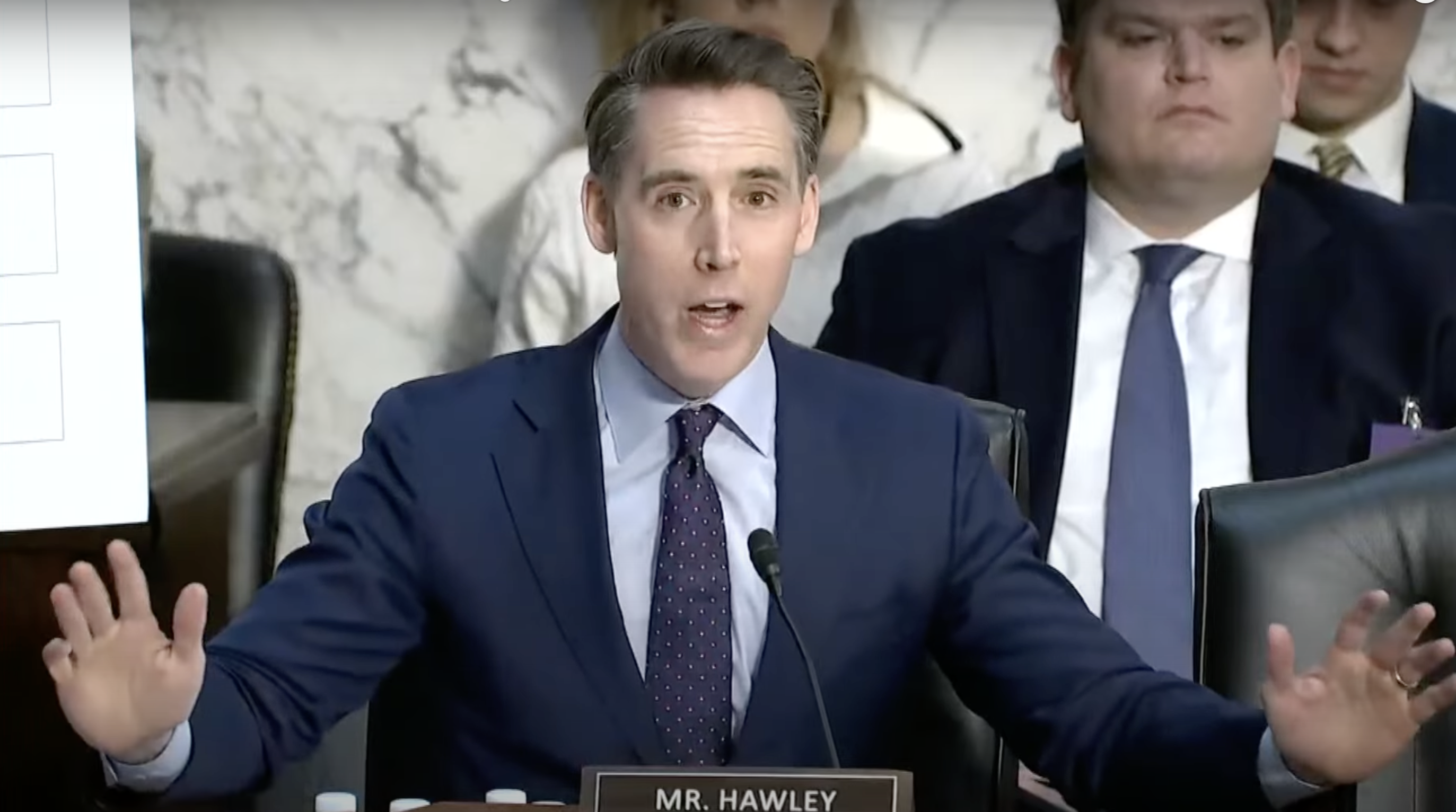 'A Horrible Reality': Josh Hawley Blasts Merrick Garland During ...
