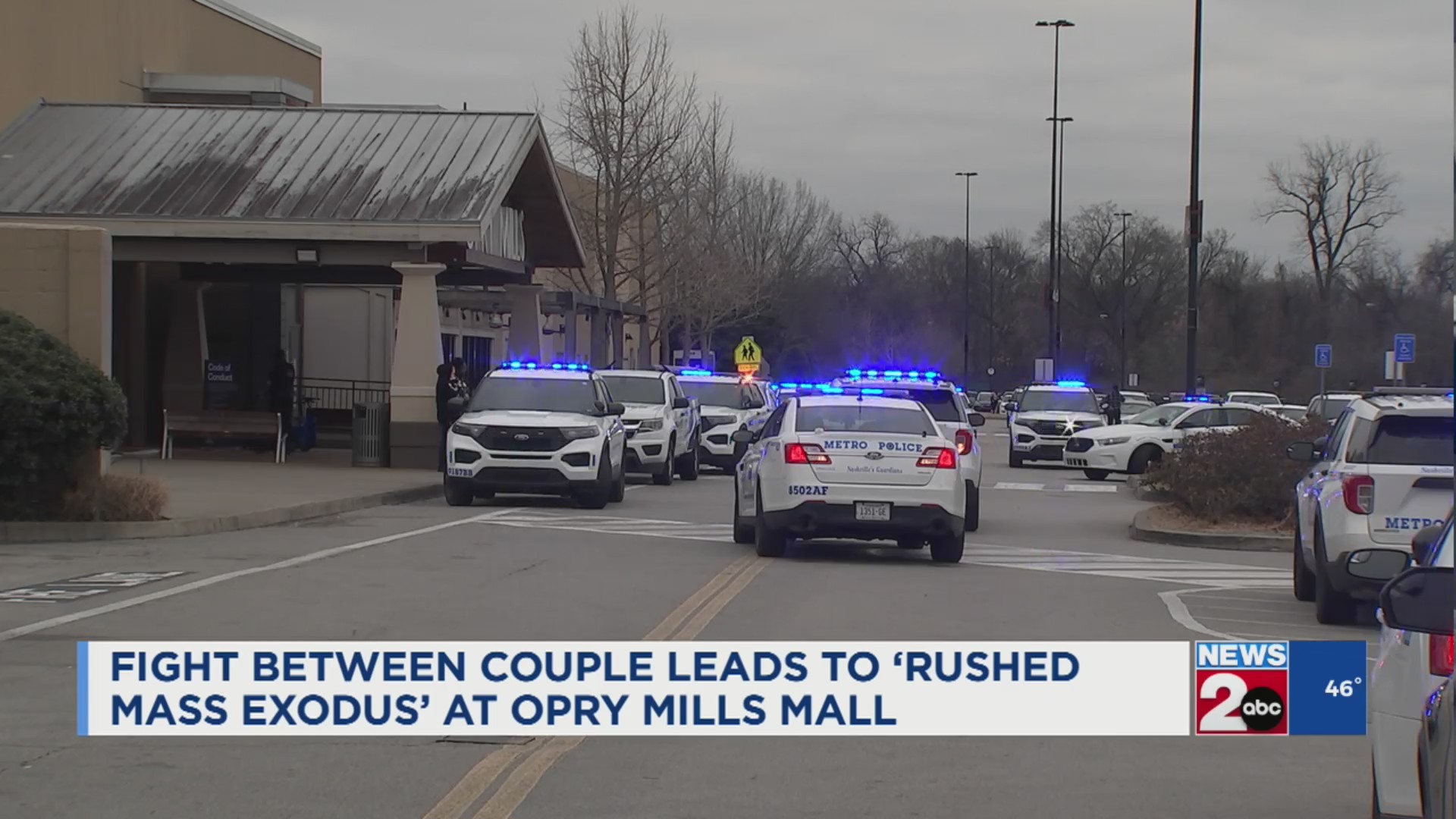 Fight between couple leads to 'rushed mass exodus' at Opry Mills Mall ...