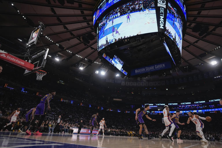 LeBron James has a triple-double and another win at Madison Square ...
