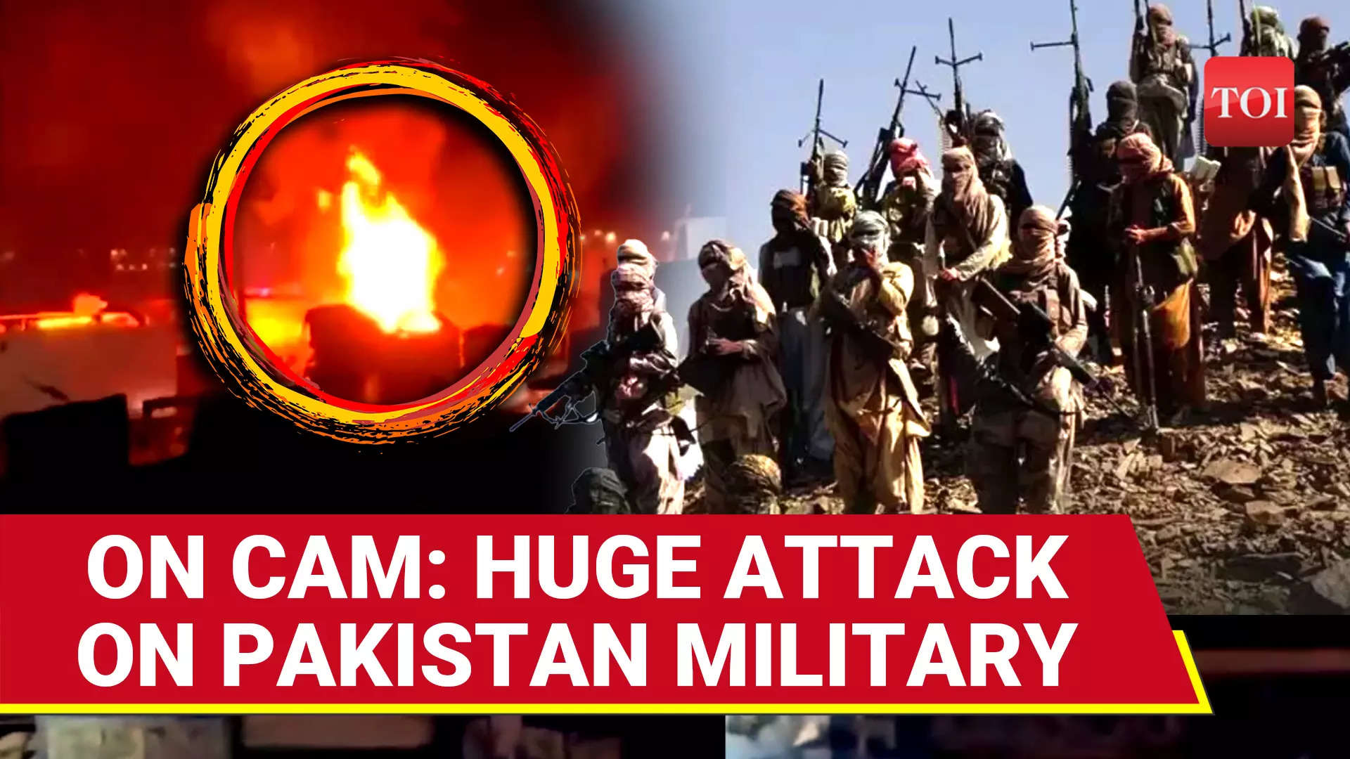 Big Attack On Pak Military; Soldiers Cry In Pain, Dozens Killed ...