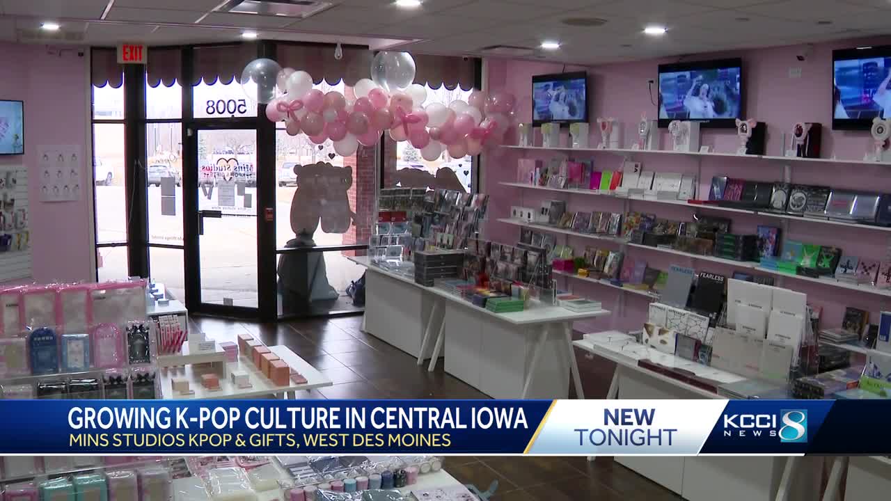 Grand opening: K-pop store opens in West Des Moines
