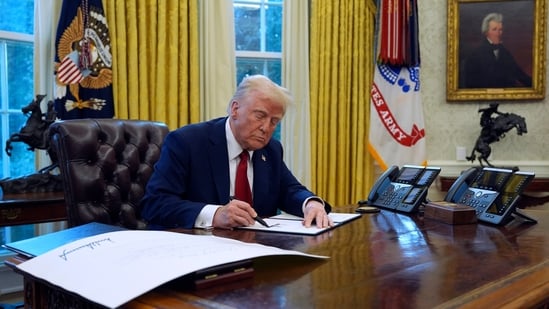 Why did Donald Trump impose tariffs on Canada, Mexico and China?