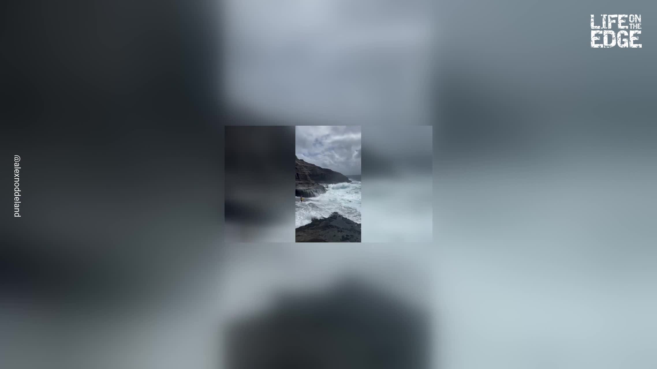 Dare Devil Shares Footage Of Scary Cliff Jumps