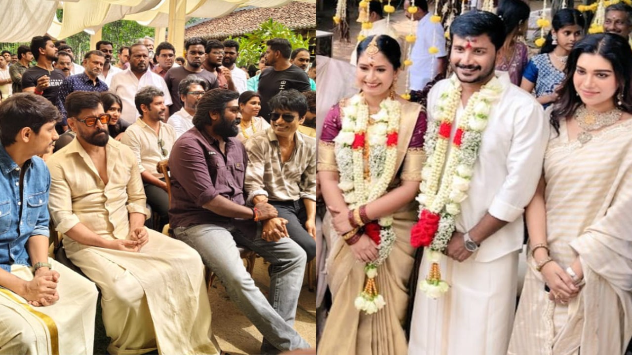 Veera Dheera Sooran director Arun Kumar gets married; Chiyaan Vikram, Siddharth and Vijay ...