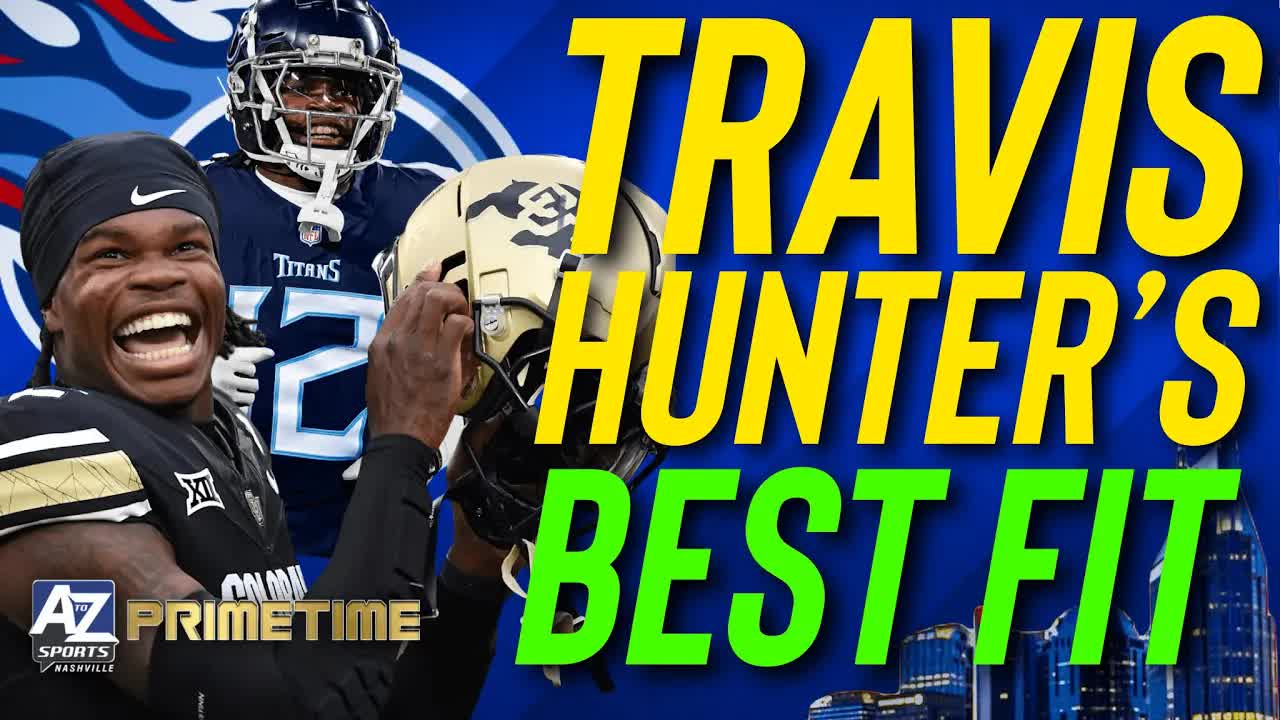 Debating Travis Hunter's fit as the Titans potential #1 pick