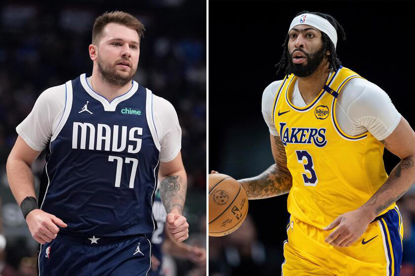 Lakers acquire Luka Doncic from Mavericks for Anthony Davis in ... Lakers acquire Luka Doncic from Mavericks for Anthony Davis in ...