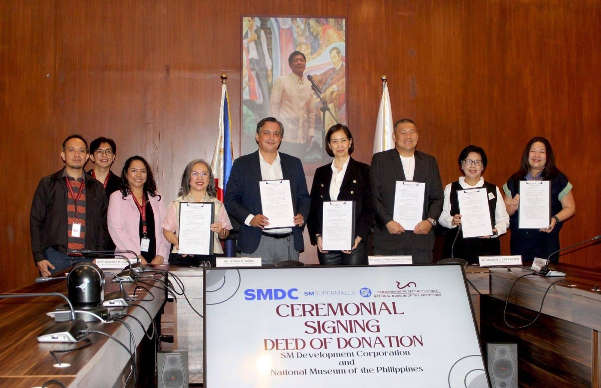 SM Development Corp., SM Supermalls support National Museum
