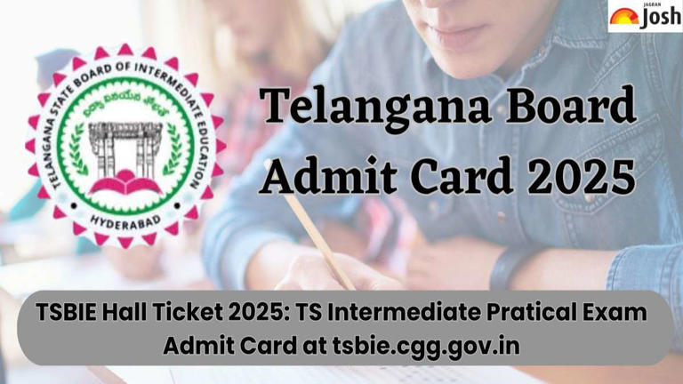 TS Intermediate Exam Admit Card 2025: Download TSBIE Hall Ticket at ...