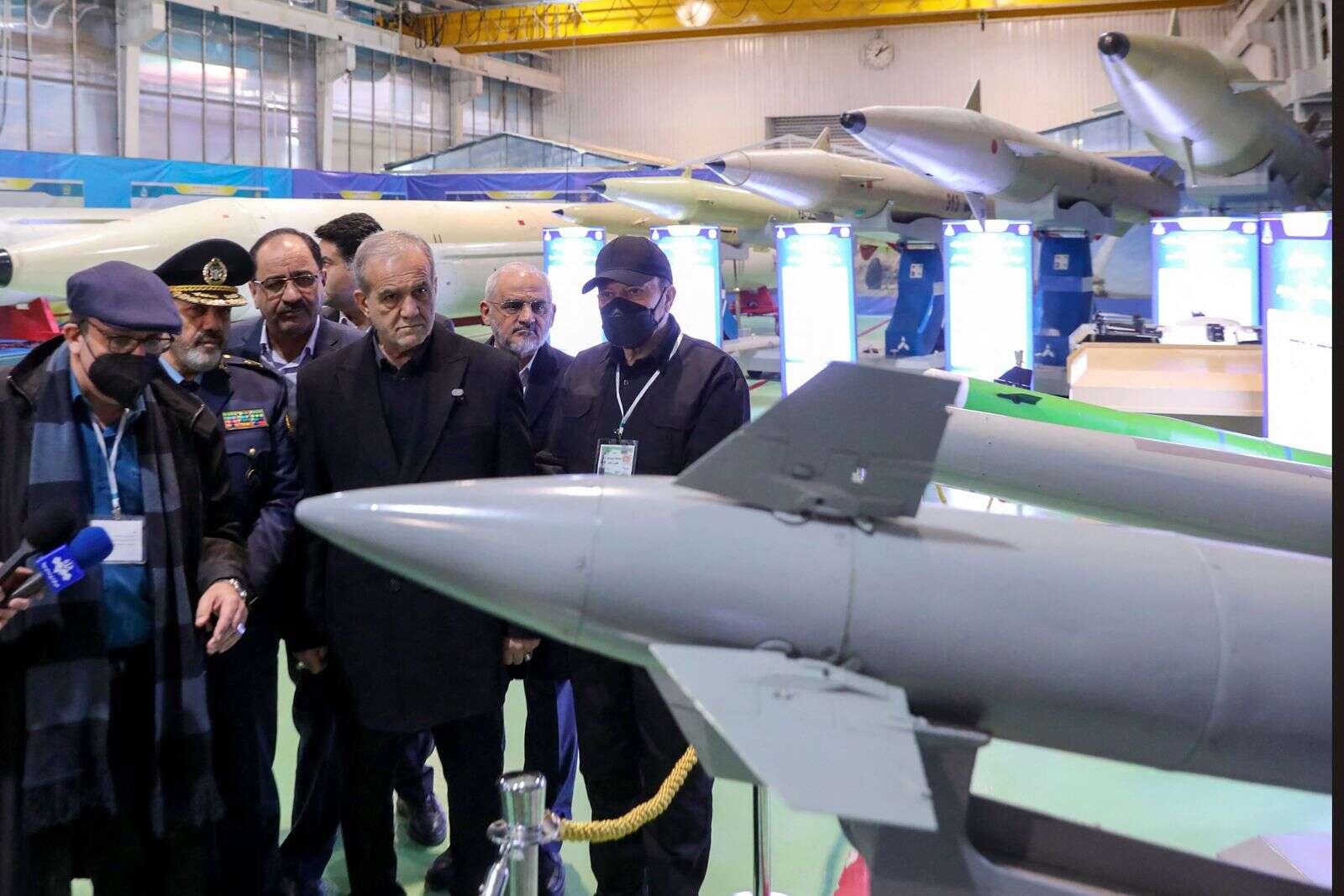 Iran unveils new ballistic missile in show of force