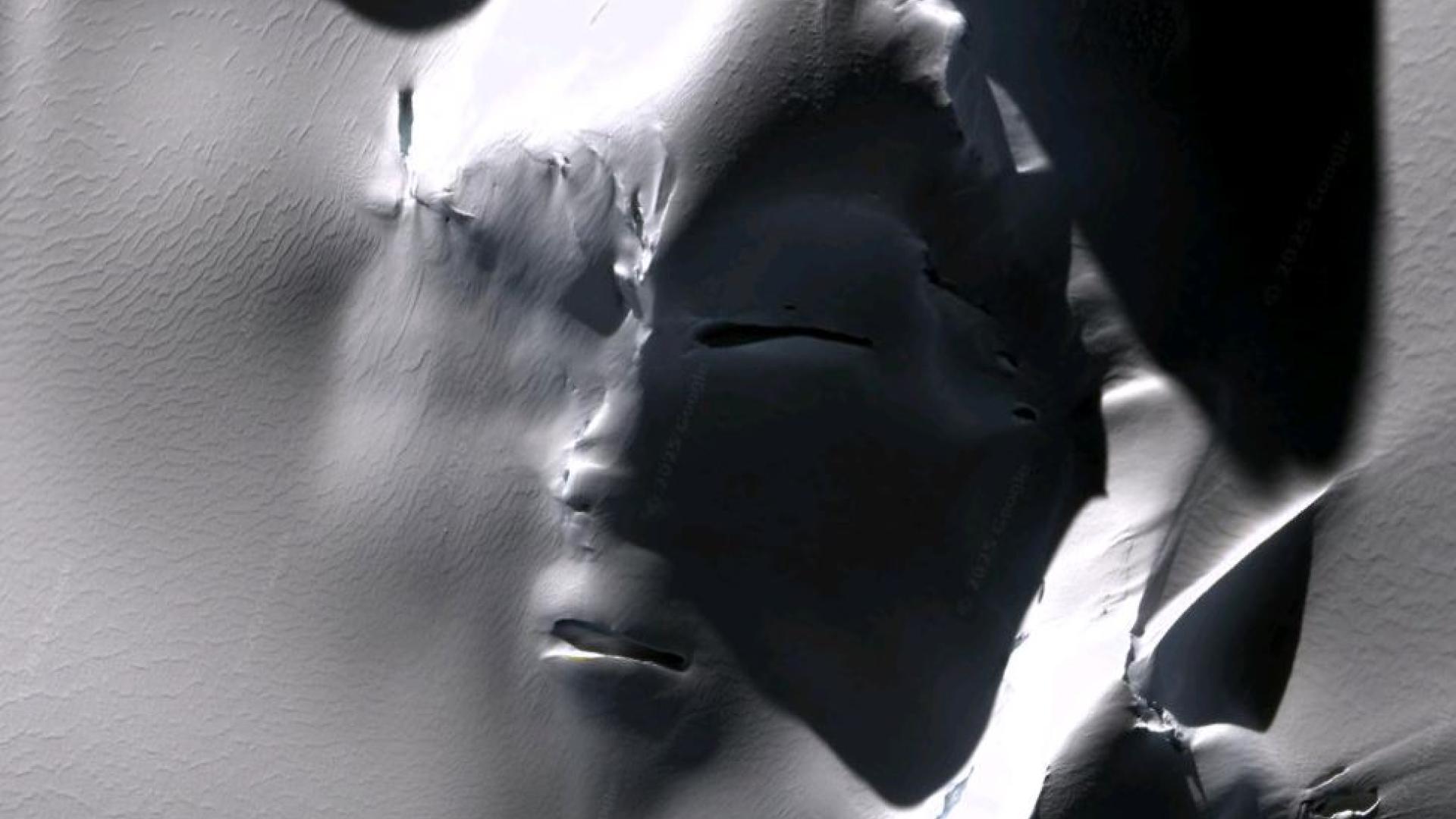 Un internauta descubre a través de Google Maps un 'rostro' misterioso ...