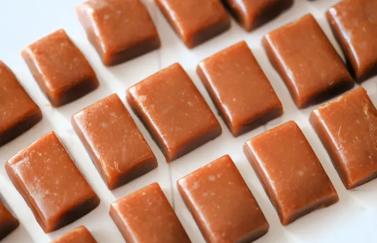 Homemade Chewy Caramel Candy Without Corn Syrup