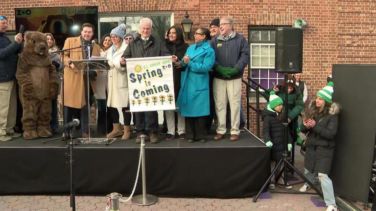 Staten Island Chuck predicts early spring on Groundhog Day 2025