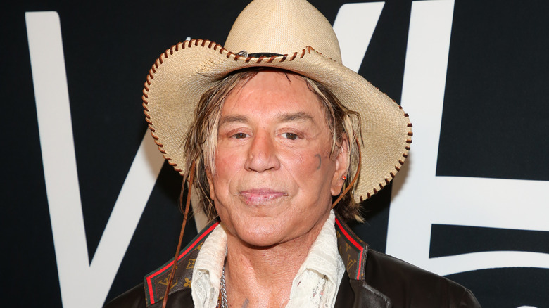 Mickey Rourke Looked Wildly Different Before Plastic Surgery