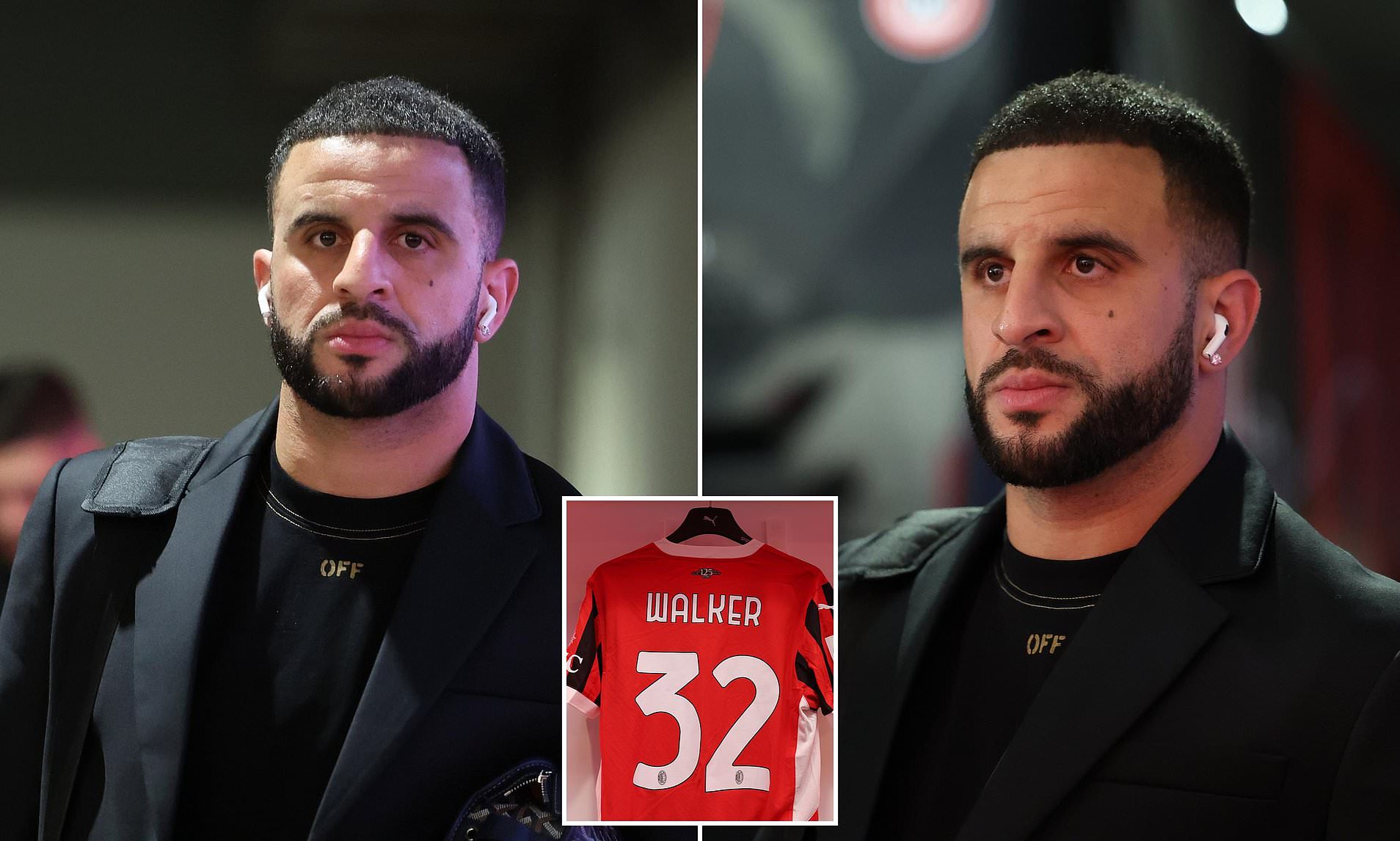 Kyle Walker plays full 90 minutes as he makes AC Milan debut against ...