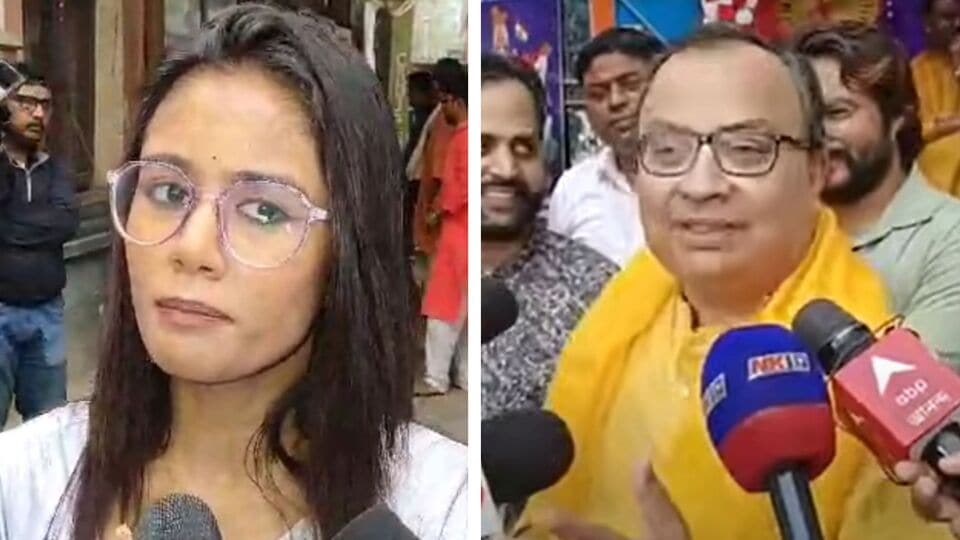 Jogesh Chandra College Saraswati Puja: পুজোর দিনে ব্রাত্যের সামনে ...