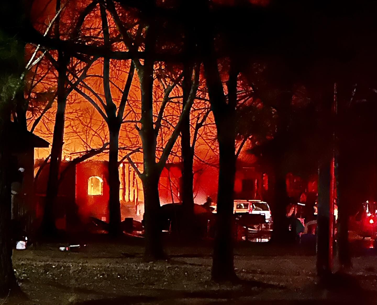 House destroyed by fire