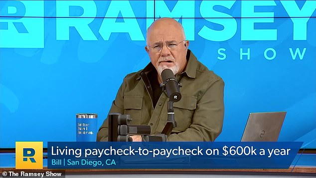 Finance guru Dave Ramsey slams Californian couple earning $500k-plus ...