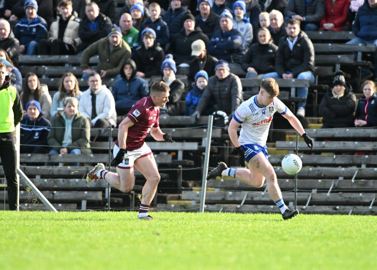 Darren Hughes salvo inspires Monaghan as they battle by plucky Clare