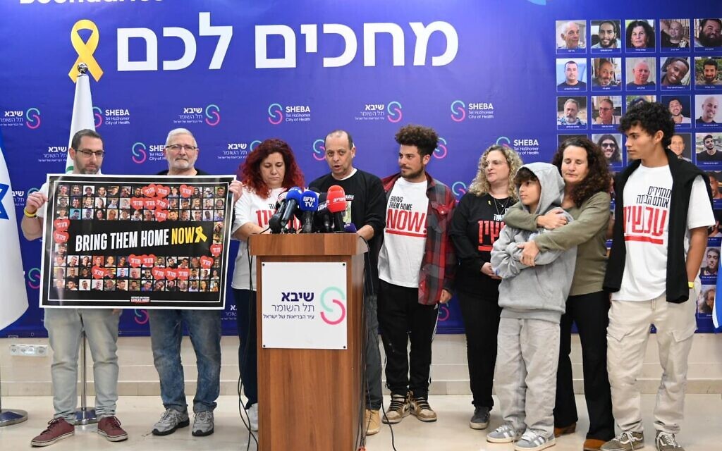 Ofer Calderon’s brother says he returned from captivity weak but with ...