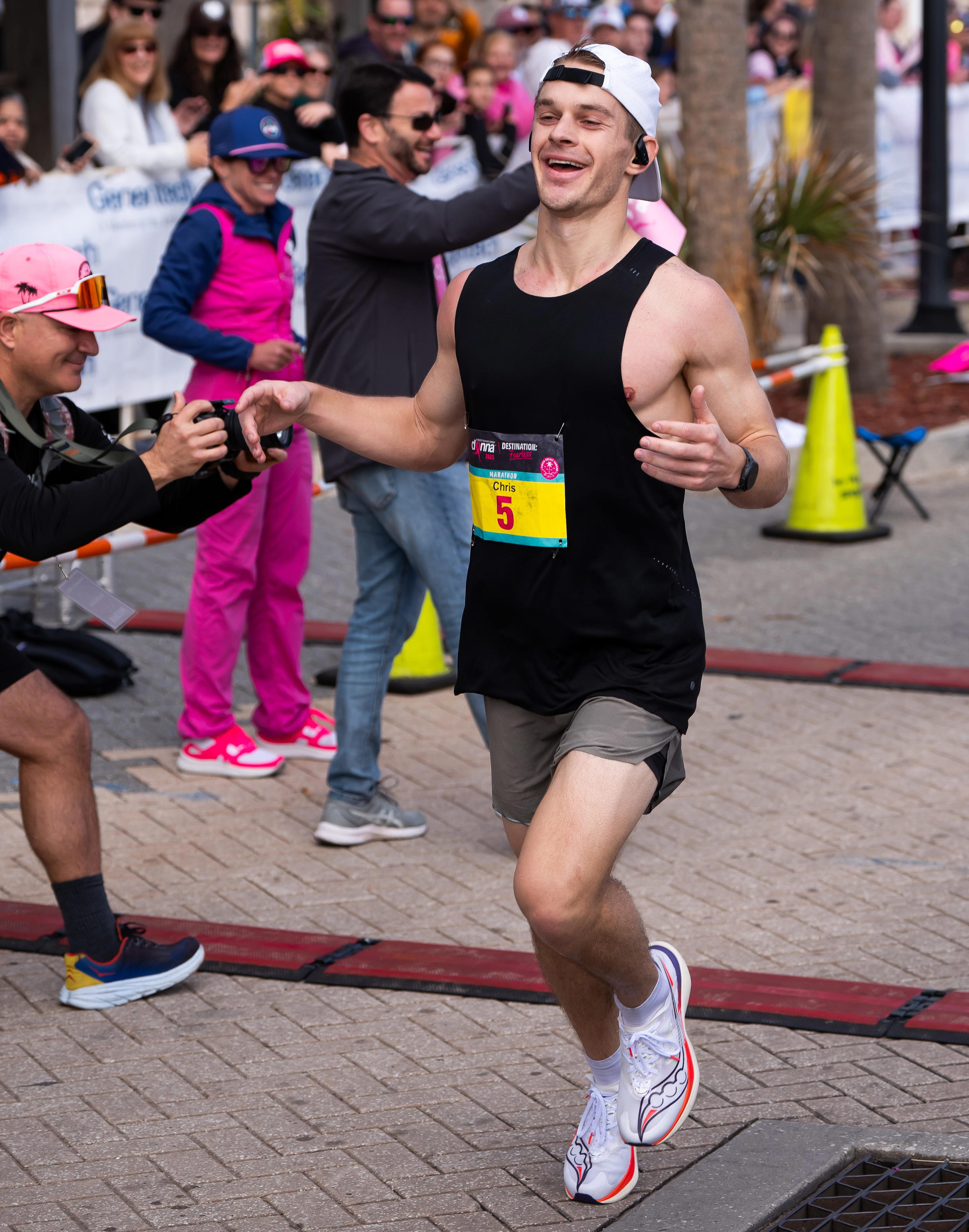 Pink Sunday at Donna Marathon: Ponte Vedra native, cancer survivor's ...