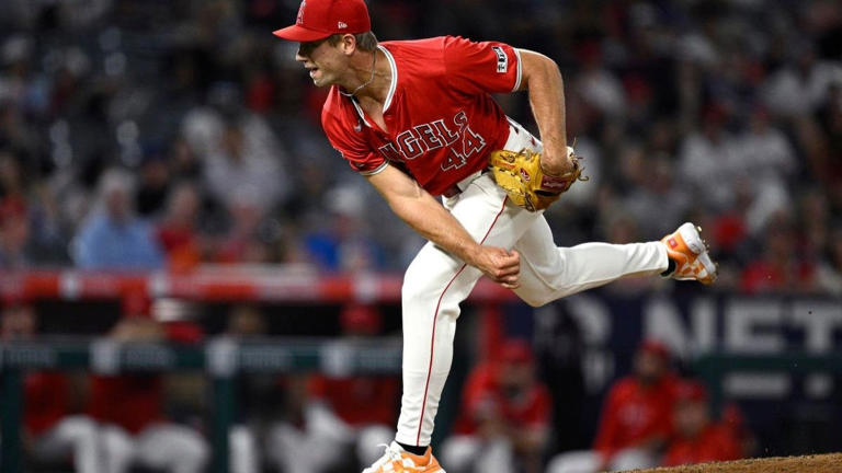 MLB: Ben Joyce secures his spot in the Angels' bullpen with a perfect ...