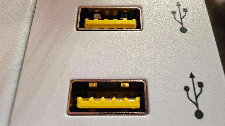 Why Are Some USB Ports Yellow? Here's What It Means
