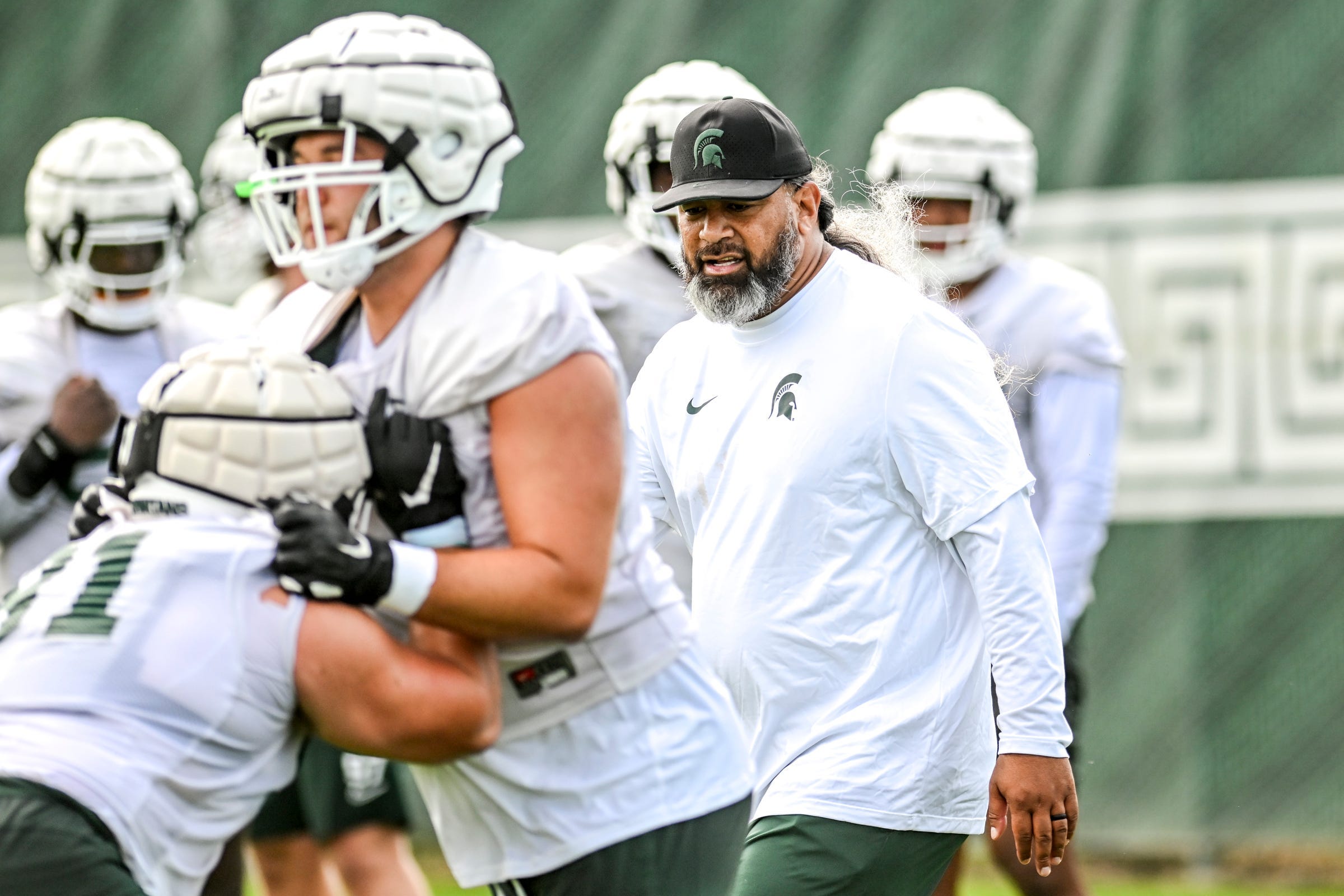 Michigan State football coaching staff under Pat Fitzgerald