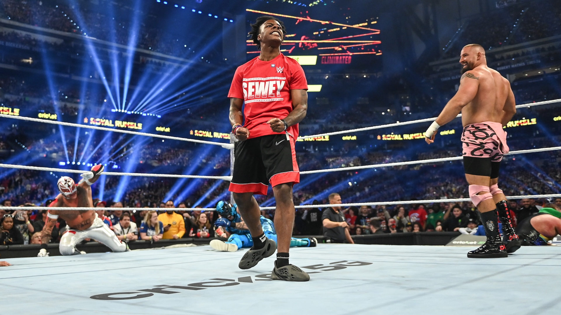 IShowSpeed Shows Off Gory Injury After Royal Rumble