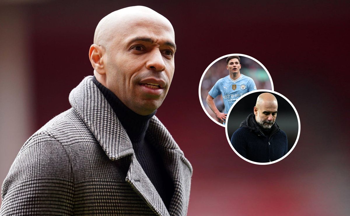 Henry usó a Julián Álvarez como ejemplo del mal momento de Guardiola en ...