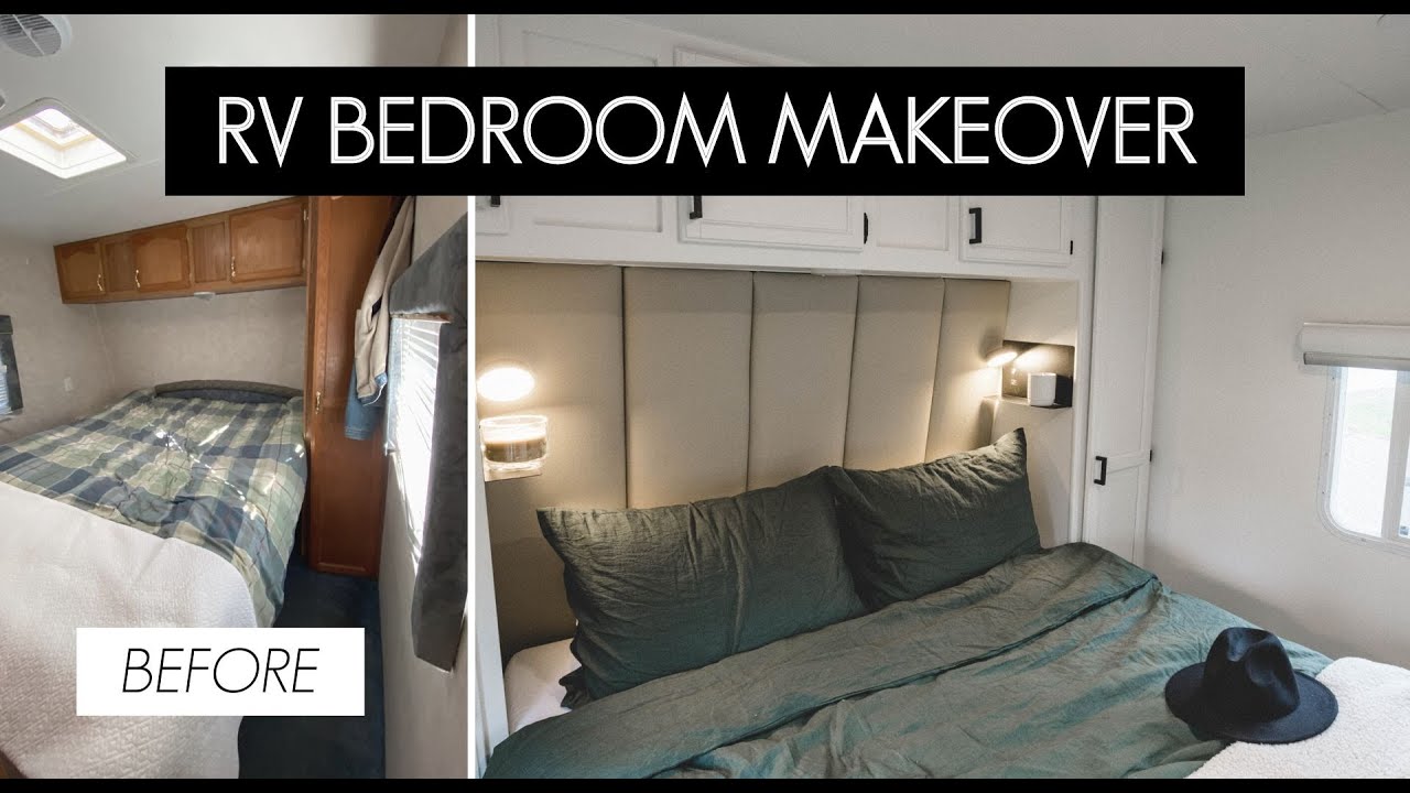 RV Bedroom Makeover| Modern RV Makeover Ep. 03