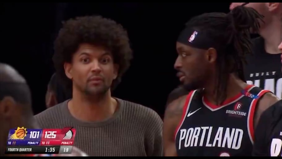Blazers Players Were Visibly Shocked As They Learned of Luka-AD Trade ...